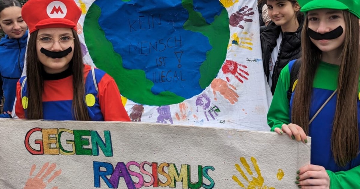 Kundgebung für Vielfalt und Toleranz | Gesamtschule Gronau